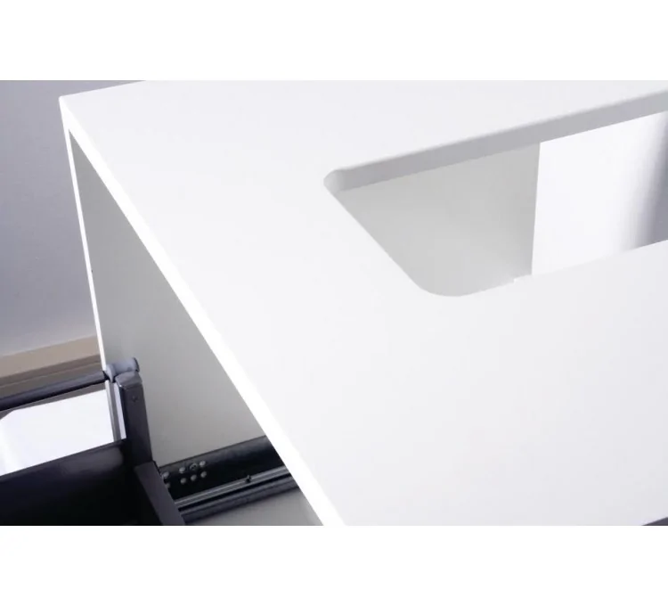 White Sarr Design Bathroom Cabinet 43 cm