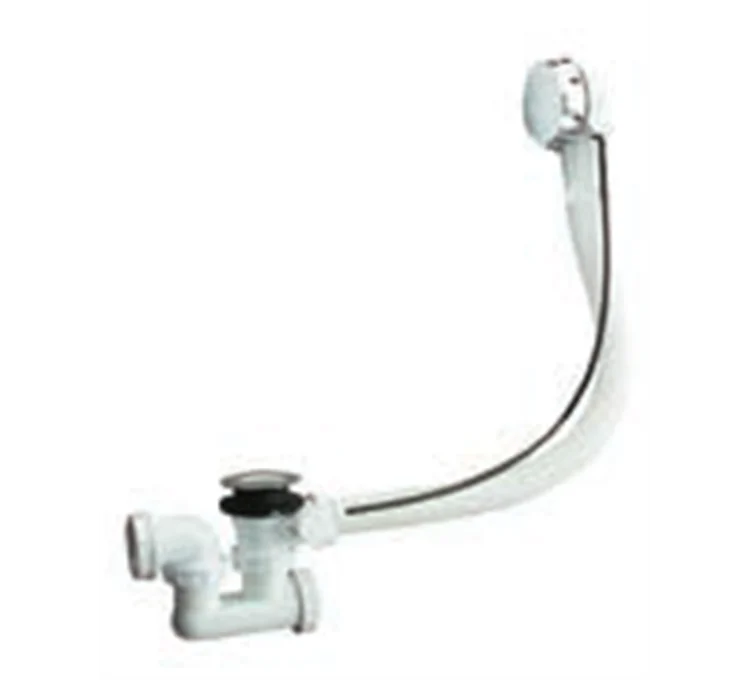 Cable-operated bath waste with 1 1/2" siphon | Efficient drainage